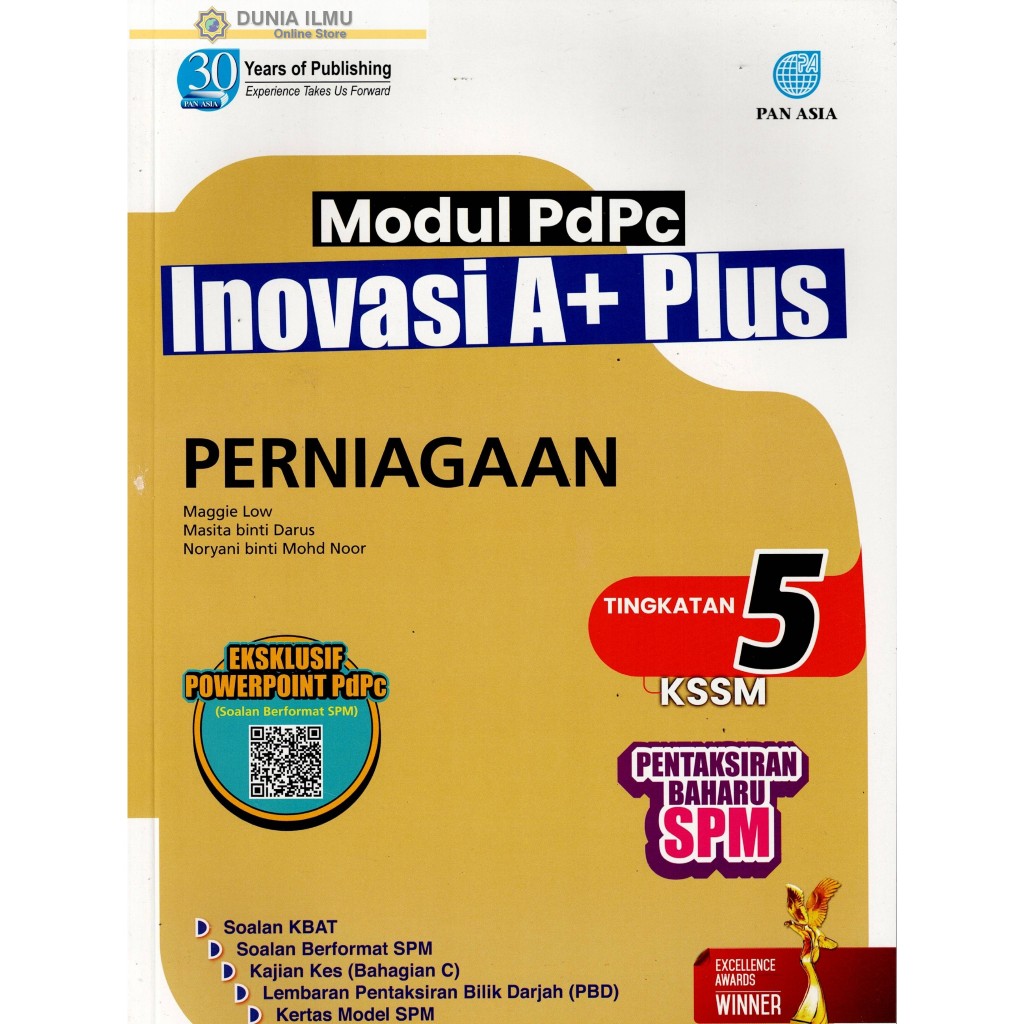 BUKU LATIHAN : MODUL PDPC INOVASI A+ PLUS PERNIAGAAN TINGKATAN 5 KSSM 2025 | Shopee Malaysia