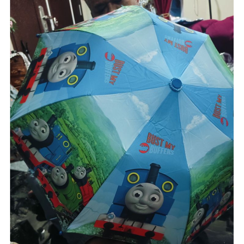 Thomas and Friends Umbrella folded with tag | Shopee Malaysia