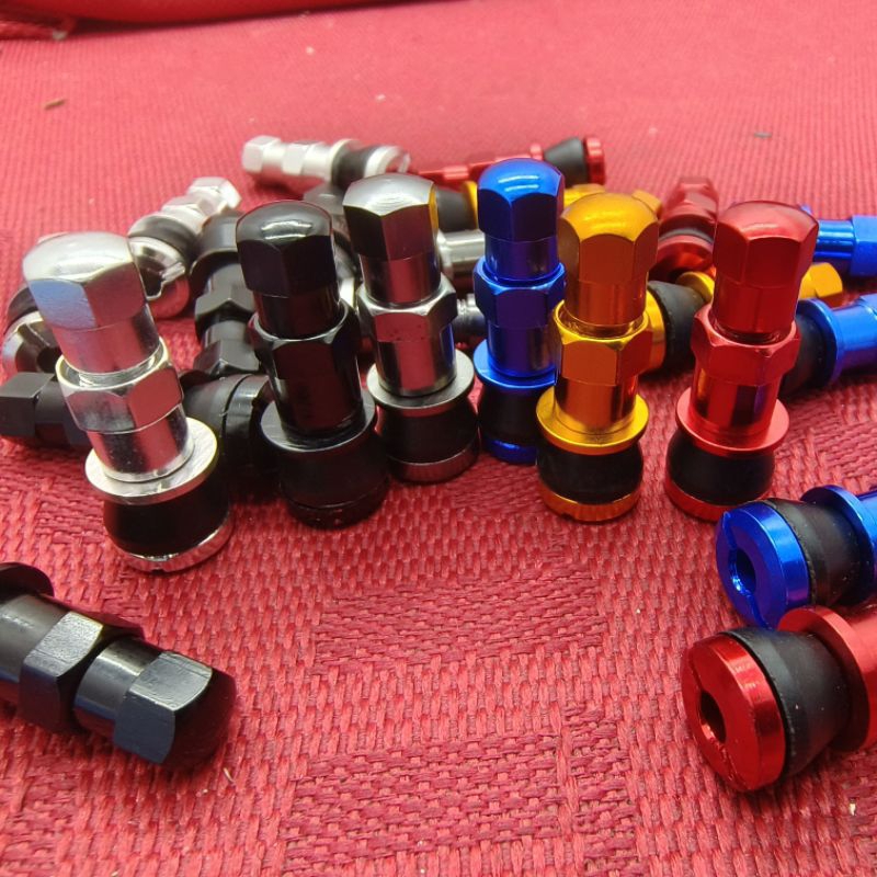 4pcs Rays Aluminium Tyre Valve 50mm Sport Rim tayar vlave cap bezza ...