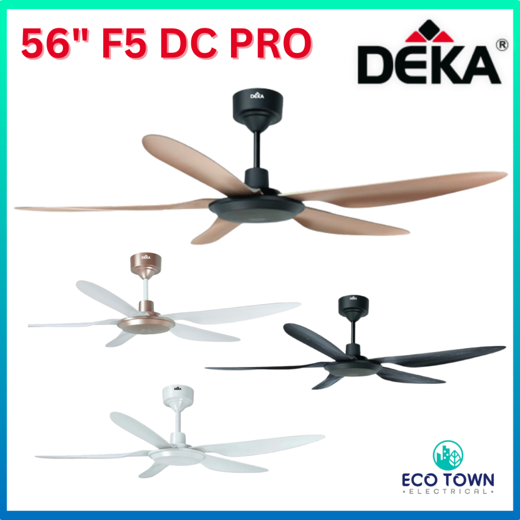 DEKA F5 DC PRO CEILING FAN REMOTE CONTROL 56 INCH 10+10 SPEED | Shopee ...