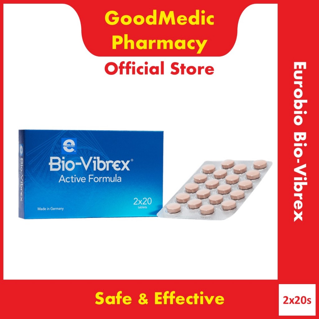 Eurobio Bio-Vibrex Active Formula Tablet (2x20s) | Shopee Malaysia