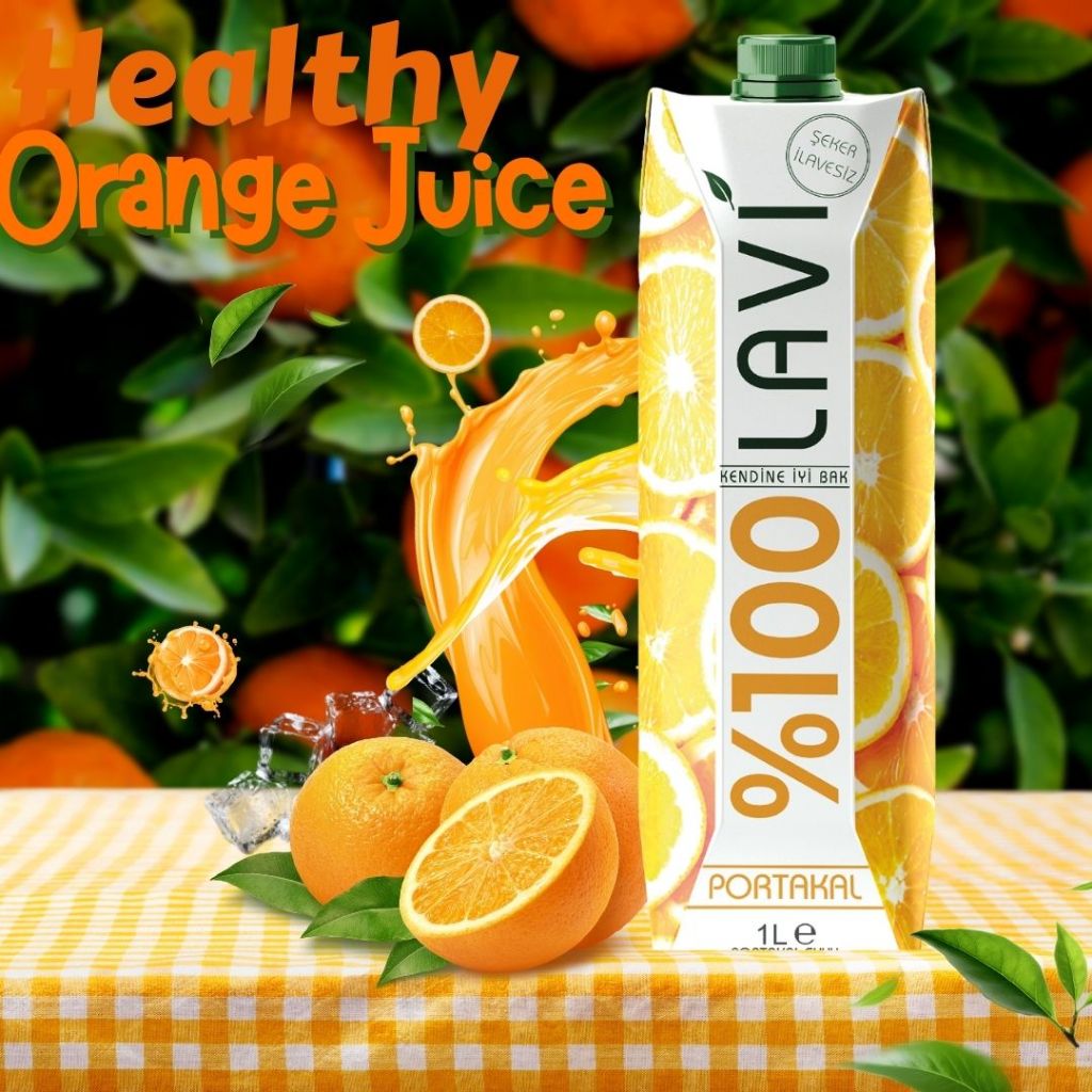 Lavi Turkish Orange Juice 1 Liter - Zero Sugar, Maximum Flavor | Shopee ...
