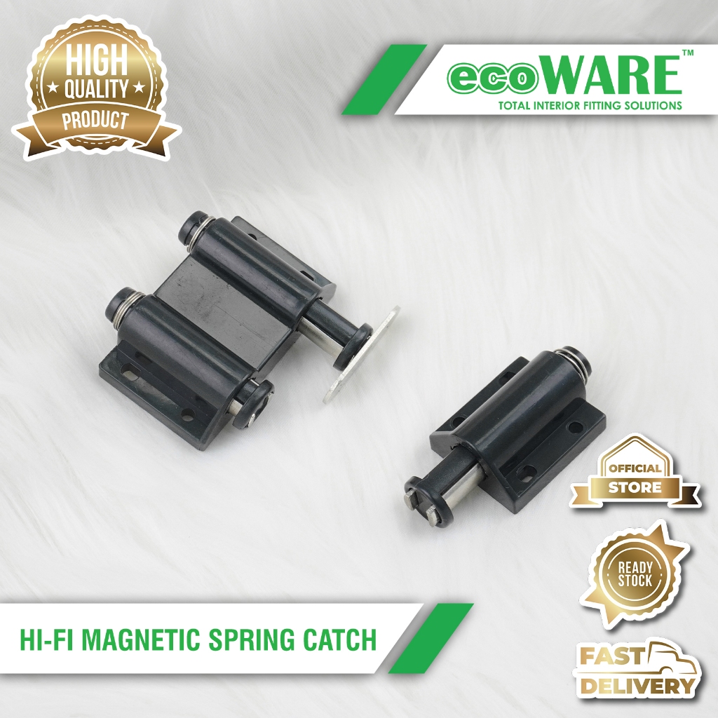 ecoWARE A1 Single Hi-Fi Magnetic Spring Catch Door Catch A2 Double Hi ...