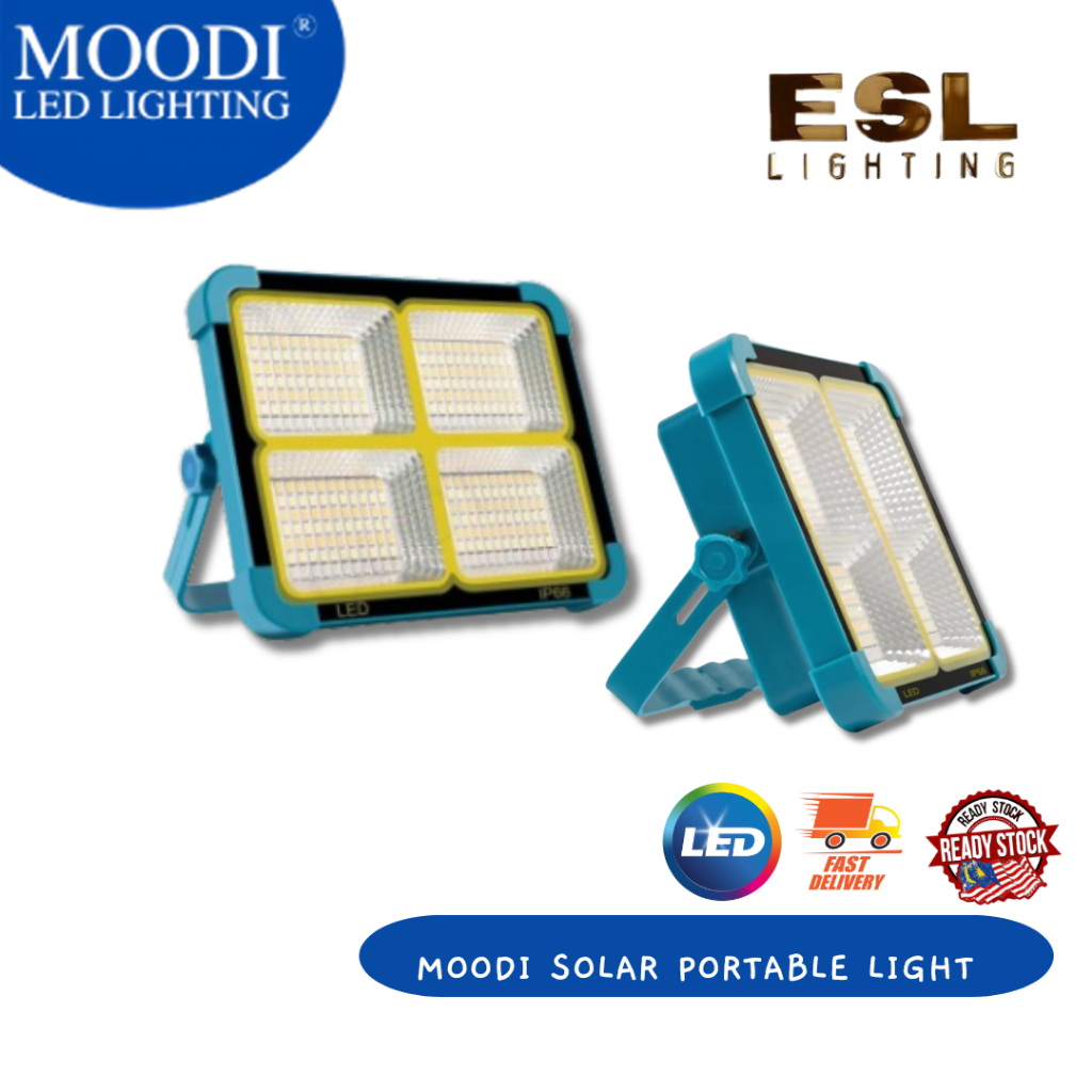 ESL LIGHTING MOODI Solar Portable Light - 200W | Shopee Malaysia