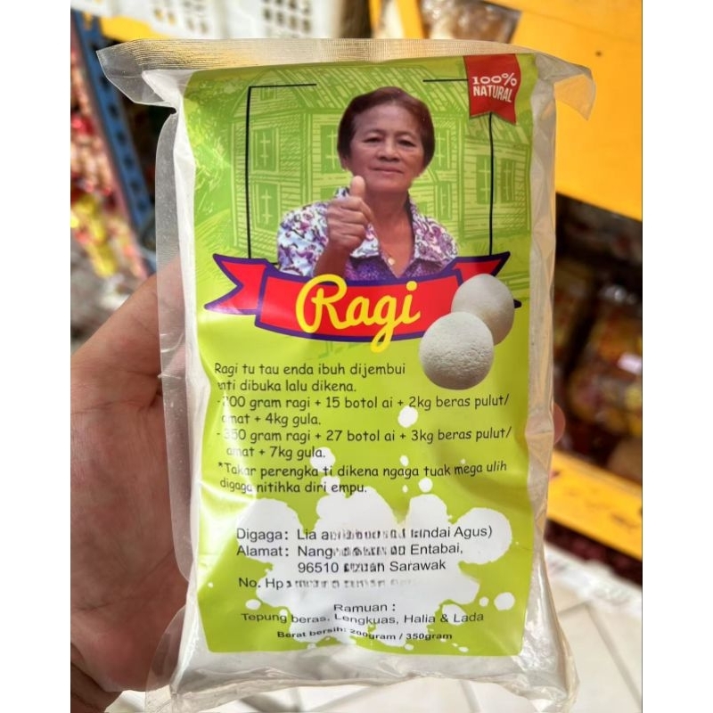 Ragi Sarawak Yeast Ball【200g/350g】 | Shopee Malaysia