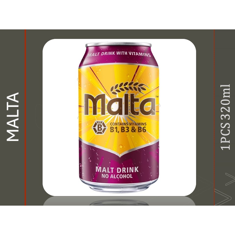Malta Non-Alcoholic Malty Brew Can Beverage 320ml | Shopee Malaysia