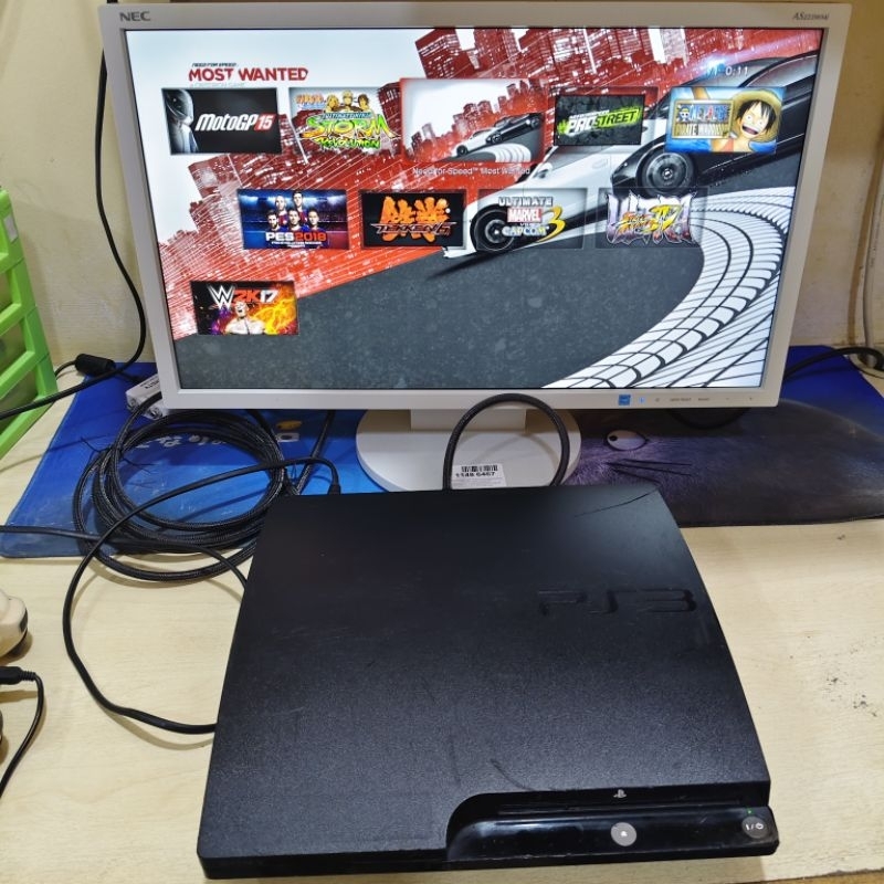 Sony PlayStation 3 Ps3 slim super slim jailbreak Harddisk free 30 games ...