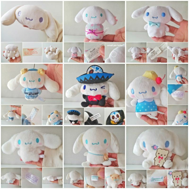 [Updated on 25/1 ] Preloved Sanrio Hello kitty Cinnamoroll soft plush ...
