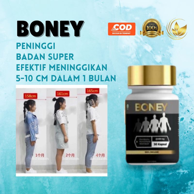 PENINGGI BADAN BONEY KAPSUL SUPPLEMENT PENINGGI BADAN SOLUSI TINGGI ...