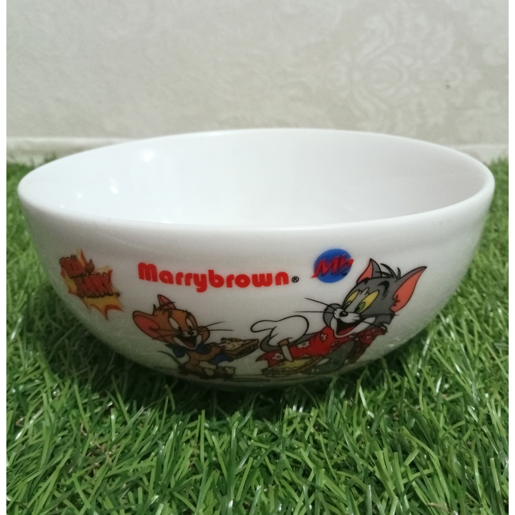 Marrybrown®️ Tom & Jerry Ceramic Bowl marrybrown Merchandise | Shopee ...