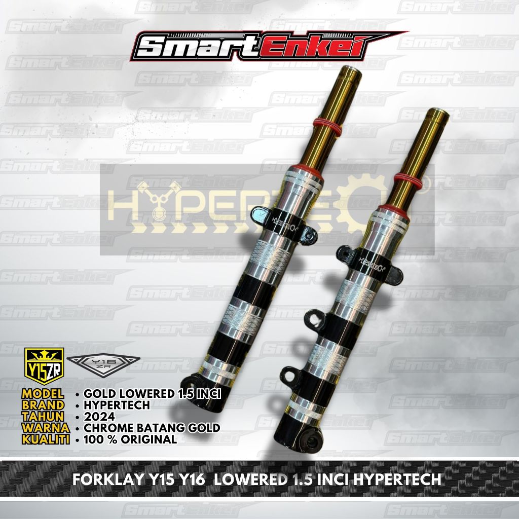 FORK LAY Y15/Y16 LOWERED 1.5 INCI HYPERTECH | Shopee Malaysia