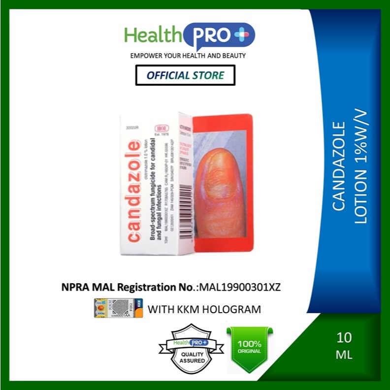 HOE PHARMA Candazole Lotion 10ML EXPIRY:10/2026 | Shopee Malaysia