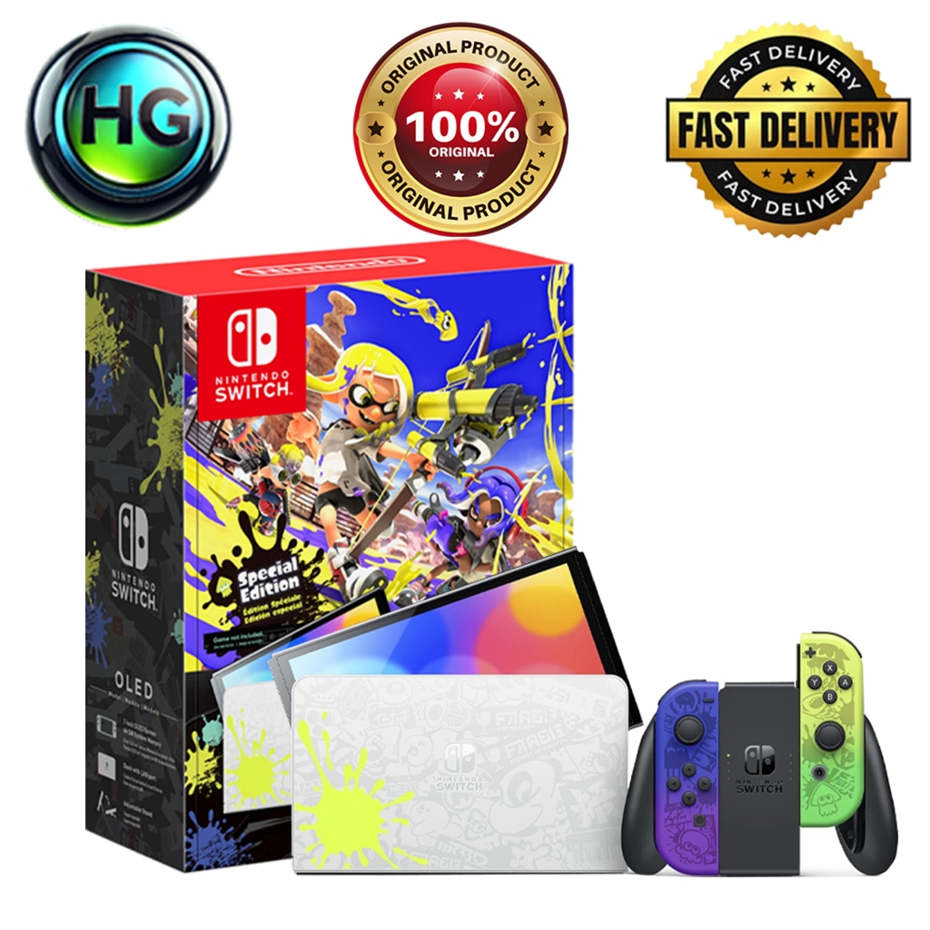 Nintendo Switch OLED Model Splatoon 3 Edition Console (ASI) | Shopee Malaysia