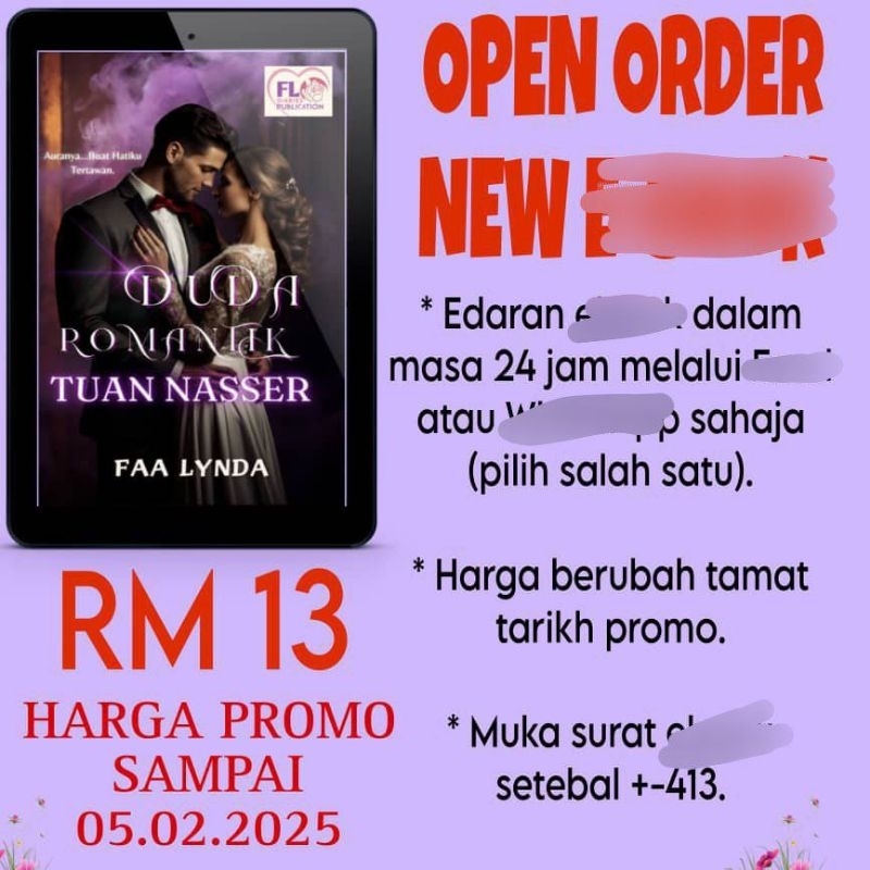 DUDA ROMANTIK TUAN NASSER | FAA LYNDA | Shopee Malaysia