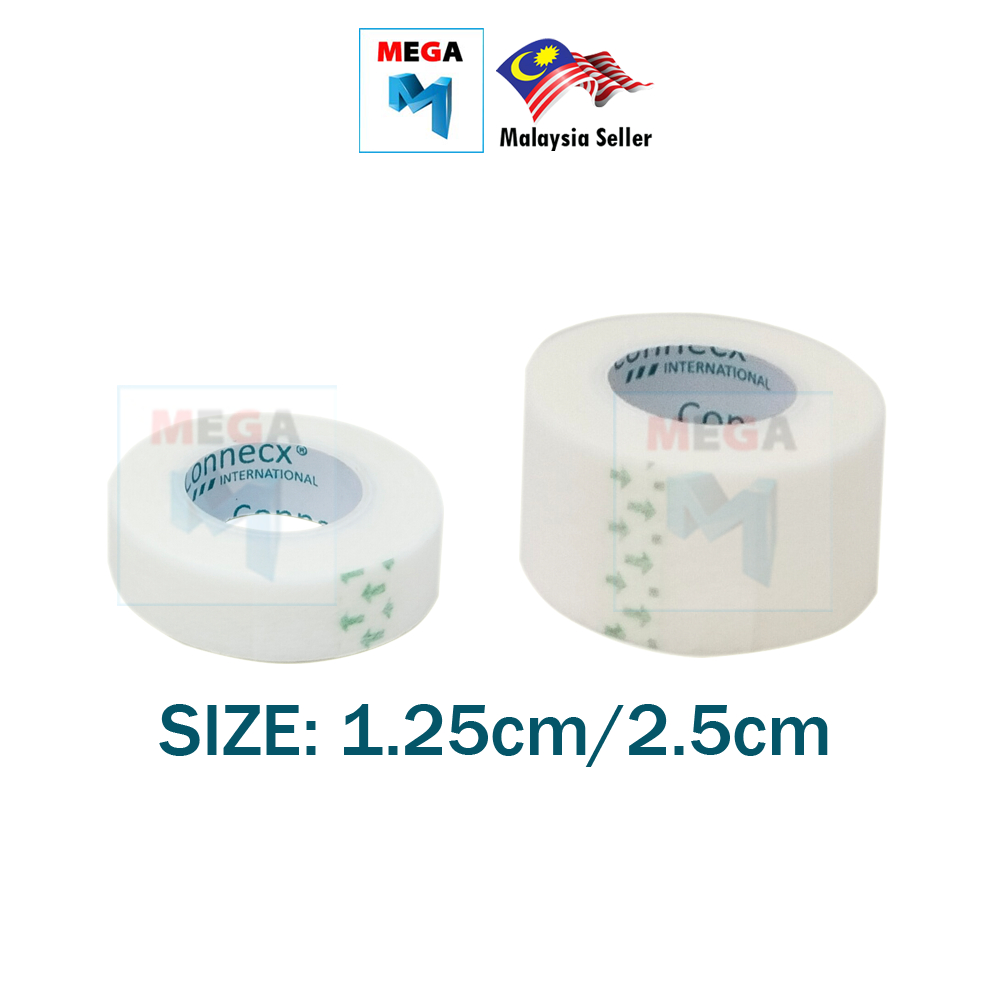 (1 ROLL) Connecx-Oxymecx Surgical Tape non woven, waved coating 1 Inch ...
