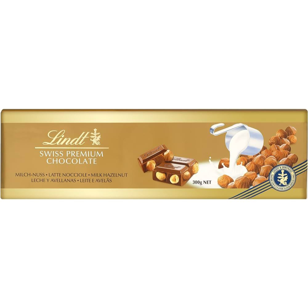 Lindt Swiss Premium Chocolate With MilkHazelnut & Leche Y Avellanas net ...