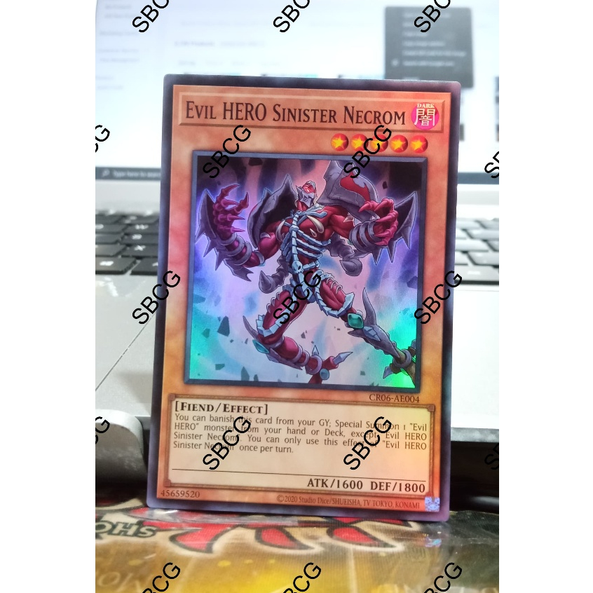 Creation Pack 06 CR06-AE004 "Evil HERO Sinister Necrom'' | Shopee Malaysia