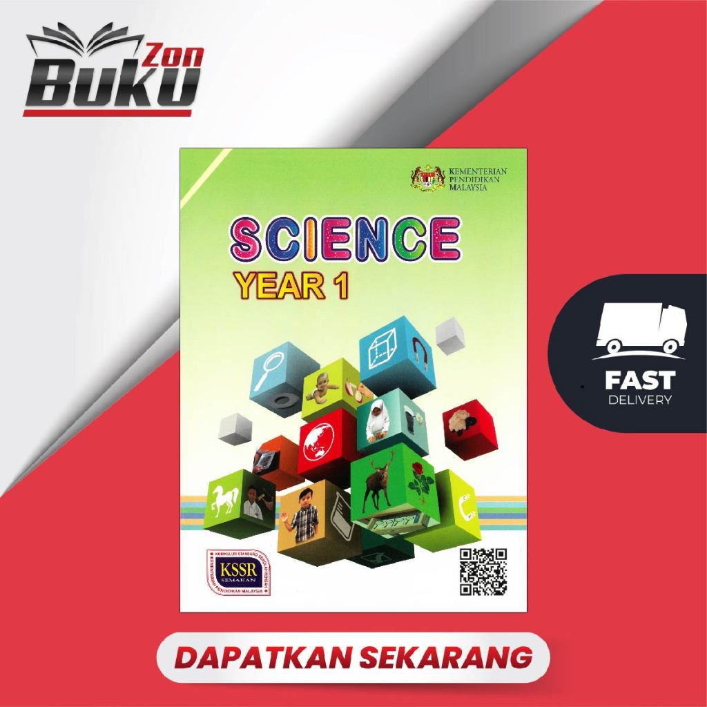 Zon Buku DBP Text Book DLP Science Year 1 (SK) 9789834912550 | Shopee ...