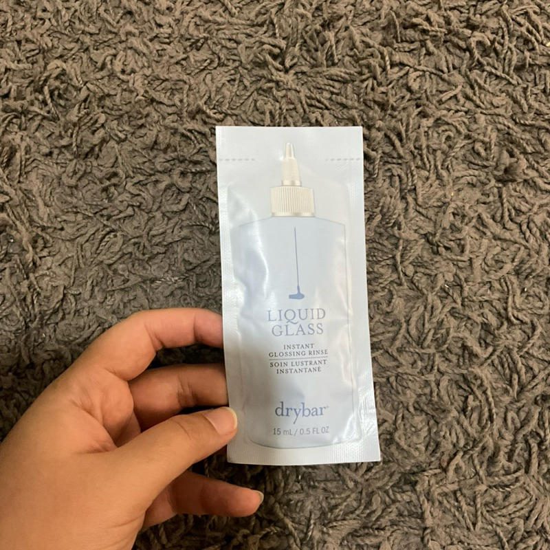 READY STOCK DRYBAR Liquid Glass Instant Glossing Rinse Sample (15ml ...