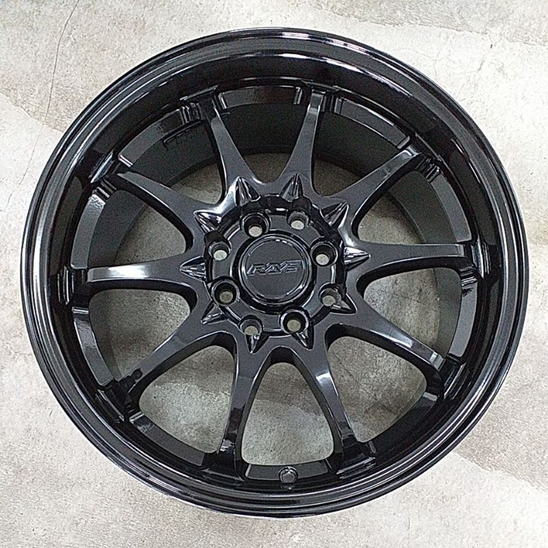 Sport Rim 1pc Used CE28 16X7JJ 8X100/114.3 ET42 GLOSS BLACK | Shopee ...