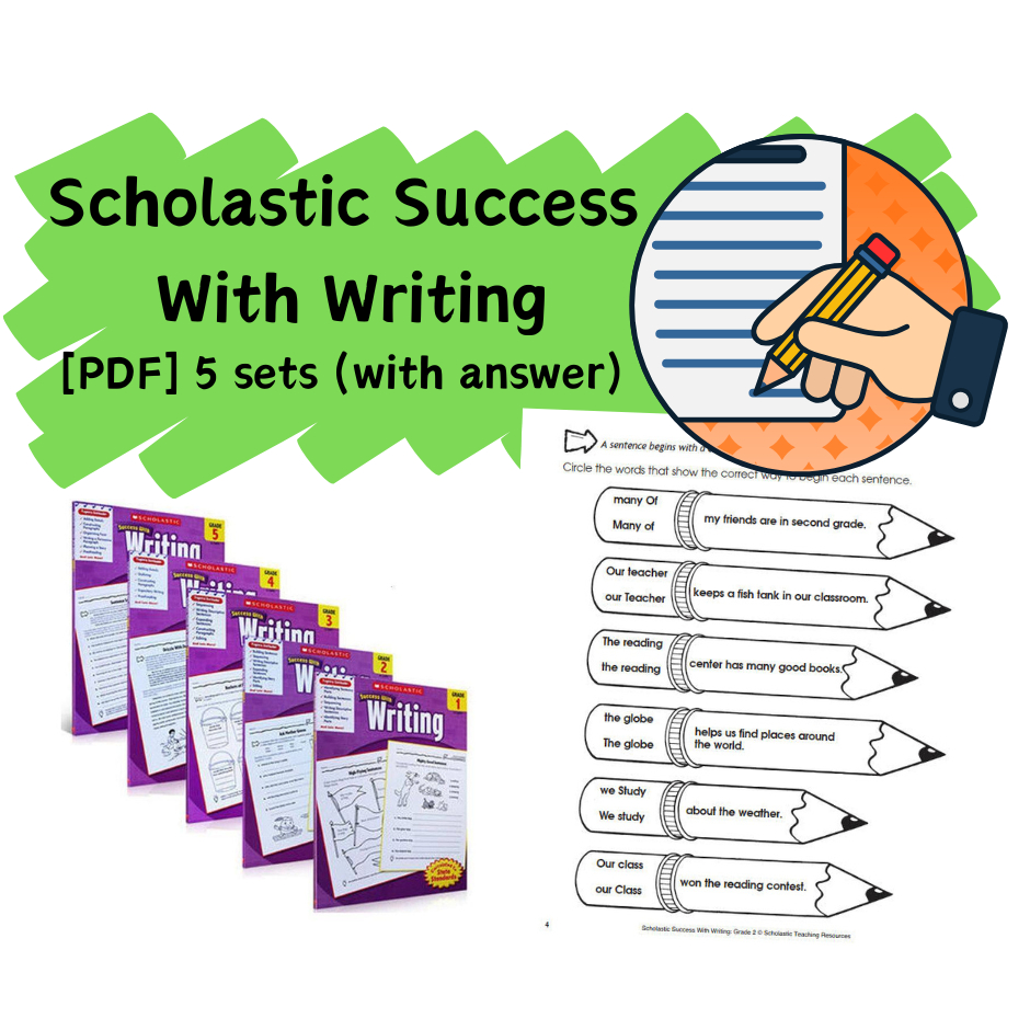 A664 – [PDF] Scholastic Success With Writing 5 sets (with answer ...