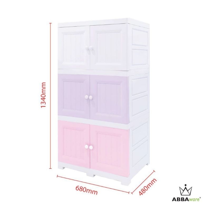 Abbaware Tier Drawer Cabinet /Storage Cabinet/ Plastik Kabinet/ Laci ...