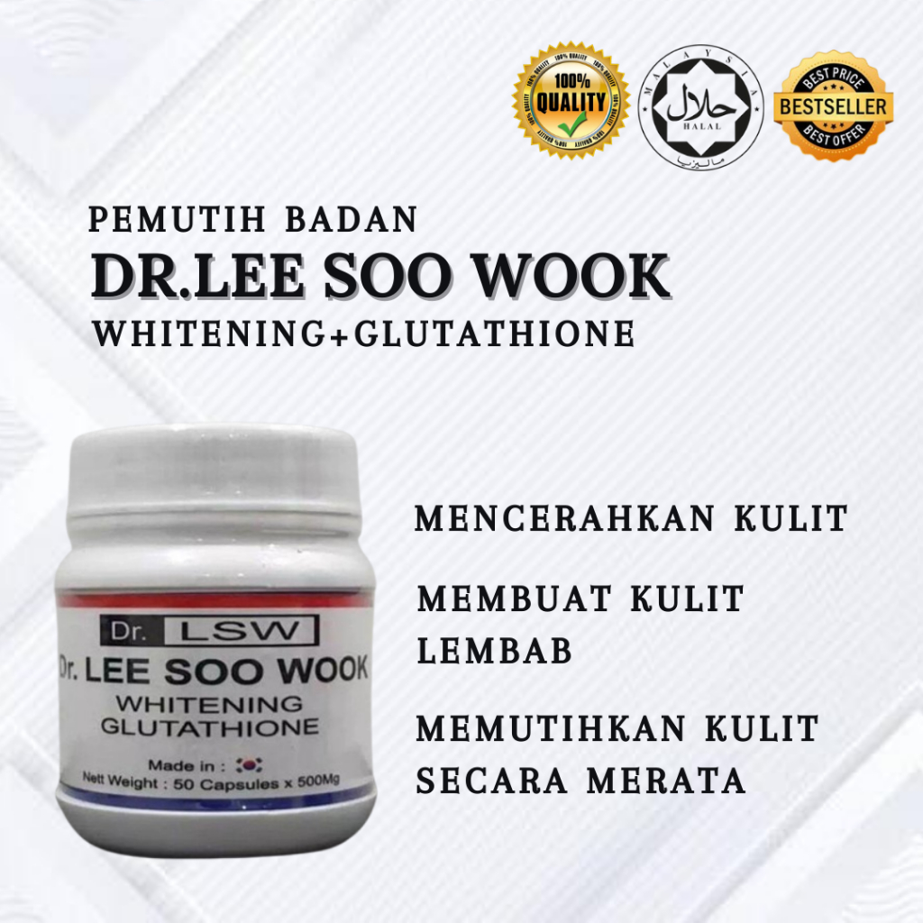 Putihkan Kulit Seluruh Badan Dr Lsw Vitamin C Supplement Pemutih Muka ...