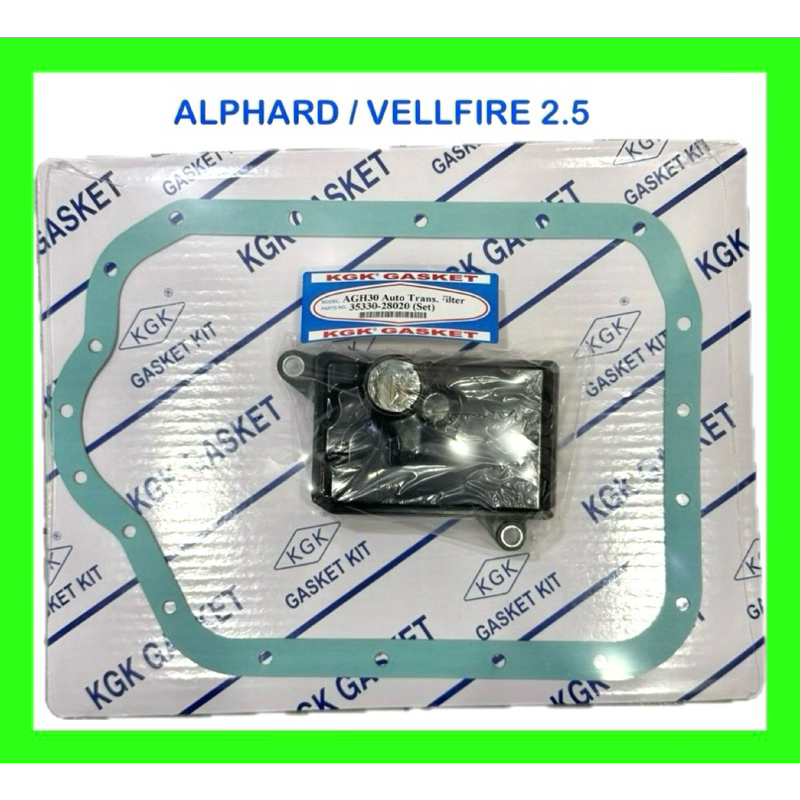 TOYOTA ALPHARD / VELLFIRE 2.5 AGH30 / HARRIER 2.0 ZSU60 AUTO FILTER SET ...