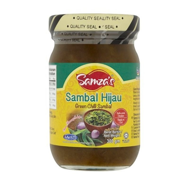 Samza Halal Sambal Hijau 300g | Shopee Malaysia
