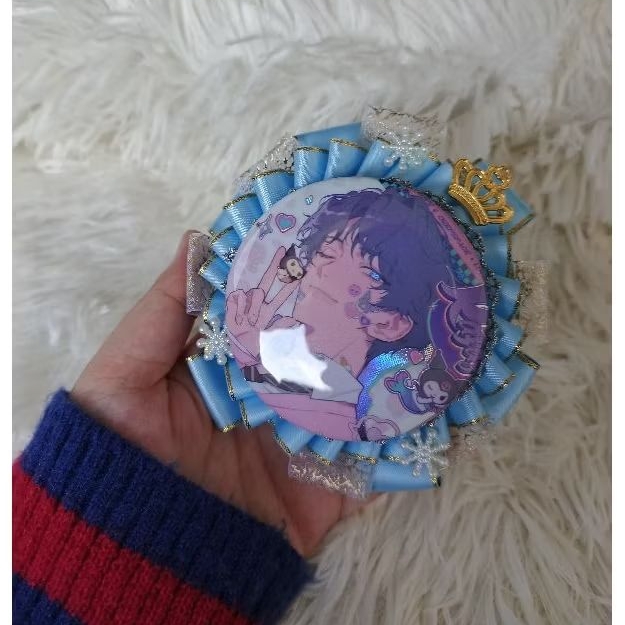 Handmade Badge Ribbon Rosette for Ita Bag | Shopee Malaysia