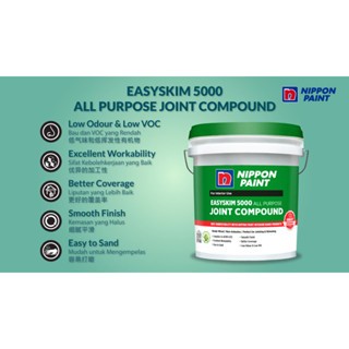 5KG - Nippon Paint EasySkim 5000 All Purpose Joint Compound [Wall ...