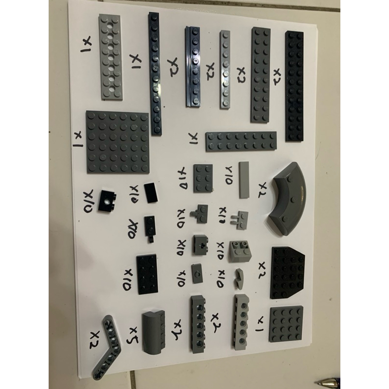 144 pieces of original lego bricks lot s7 | Shopee Malaysia