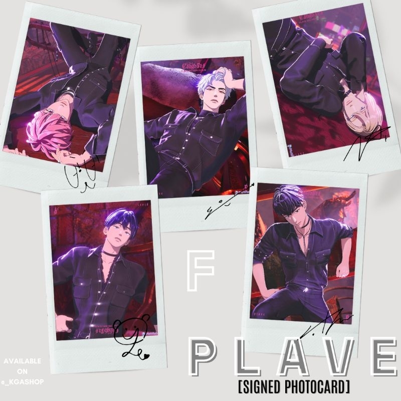 [PLAVE] RANDOM SELCA PC PHOTO STYLE CARD HAMIN BAMBY EUNHO NOAH YEJUN ...