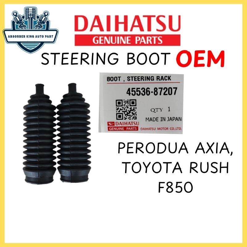 OEM PERODUA ARUS, TOYOTA RUSH F850 STEERING BOOT | Shopee Malaysia