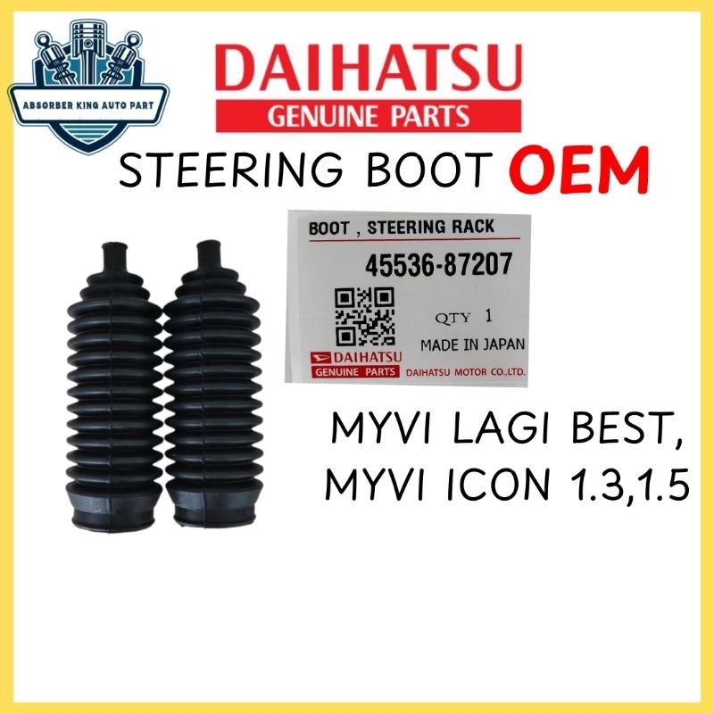 OEM PERODUA MYVI LAGI BEST, ICON 1.3,1.5 STEERING BOOT | Shopee Malaysia