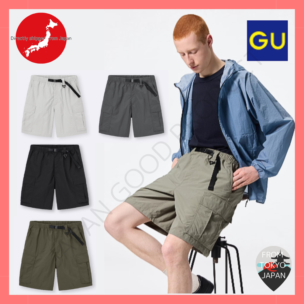 [GU] New in Japan in February 2025 GU Nylon Cargo Shorts Unisex 5 ...