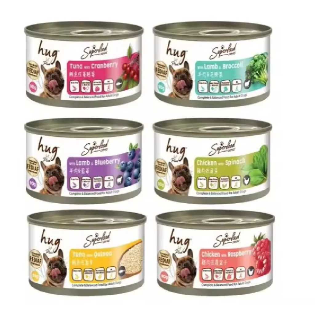 Hug Plus Superfood Series 90g-Dog Wet Food/Fruit/Vegetables/Chicken ...
