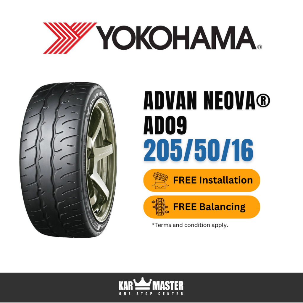 205/50/16 Yokohama Advan Neova AD09 (With Installation) | Shopee Malaysia