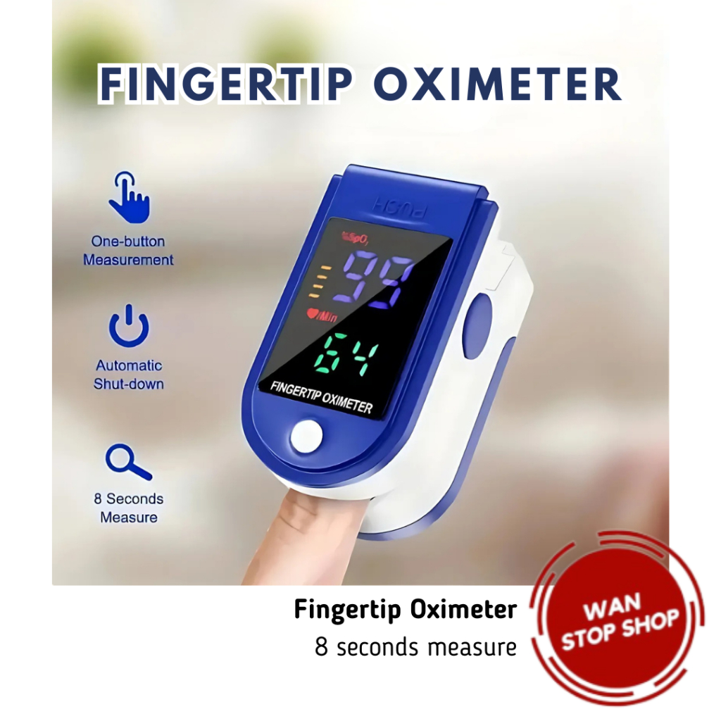 Pulse Oximeters Fingertip Oximeter Digital Display Finger Oximeter ...