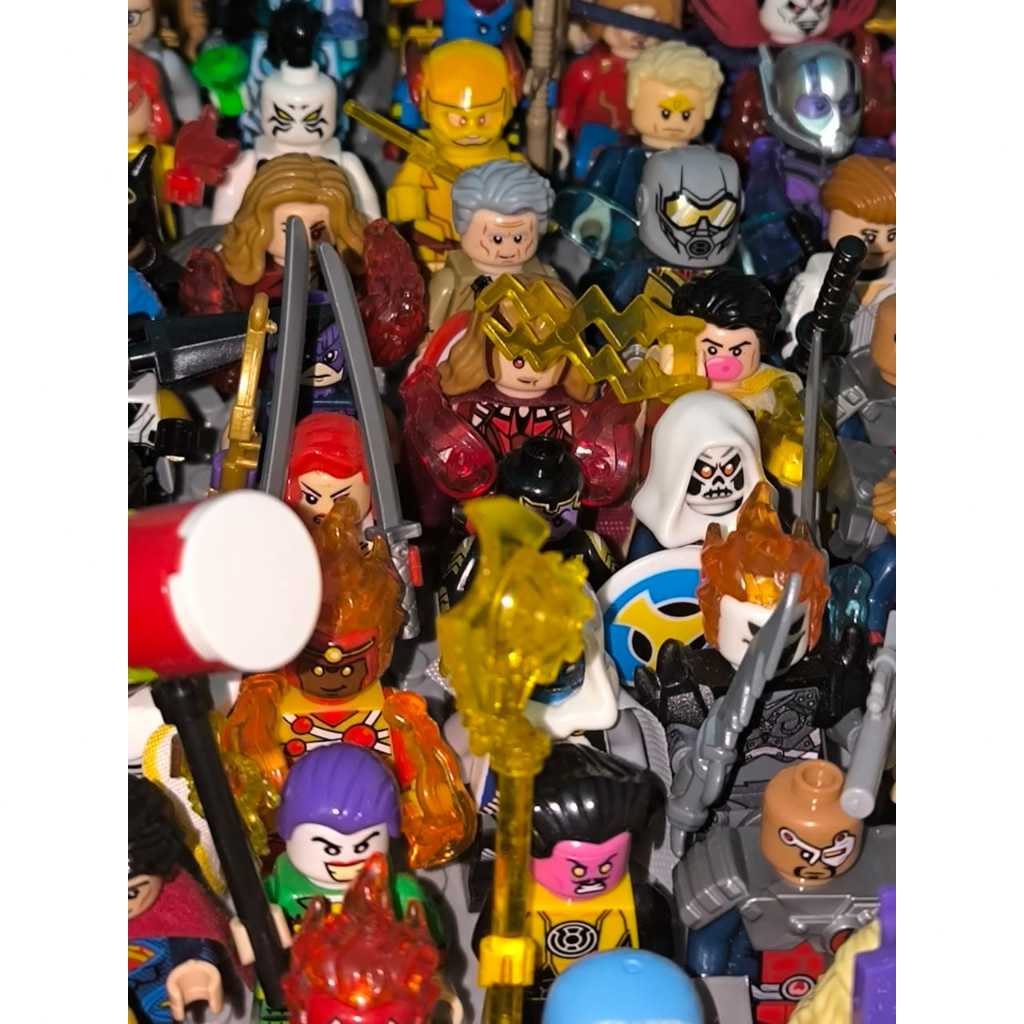 Minifigure Bootleg Superheroes Dc Marvel | Shopee Malaysia