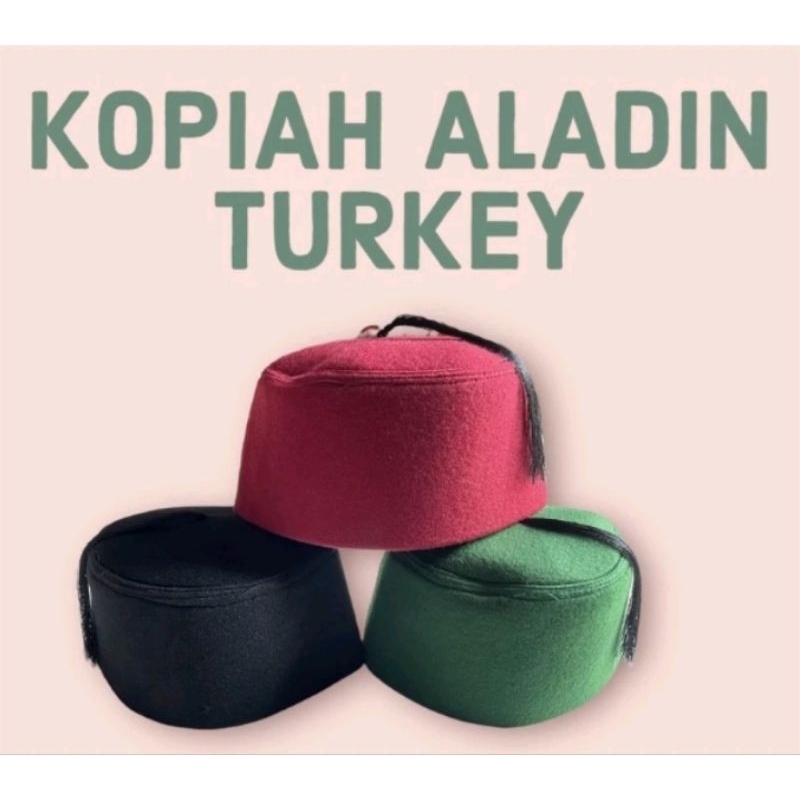 PECI KOPIAH ALADIN TURKEY TARBUS | Shopee Malaysia