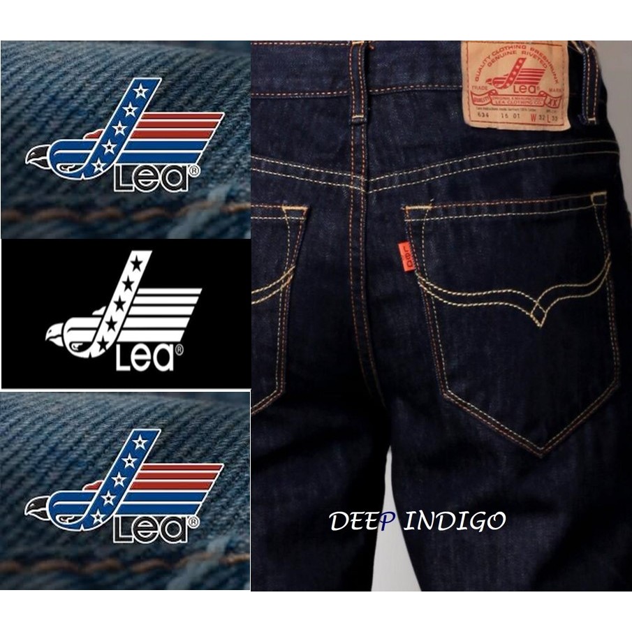 Jeans LEA Original Authentic Denim - Men/Ladies Straight Cut (Export ...