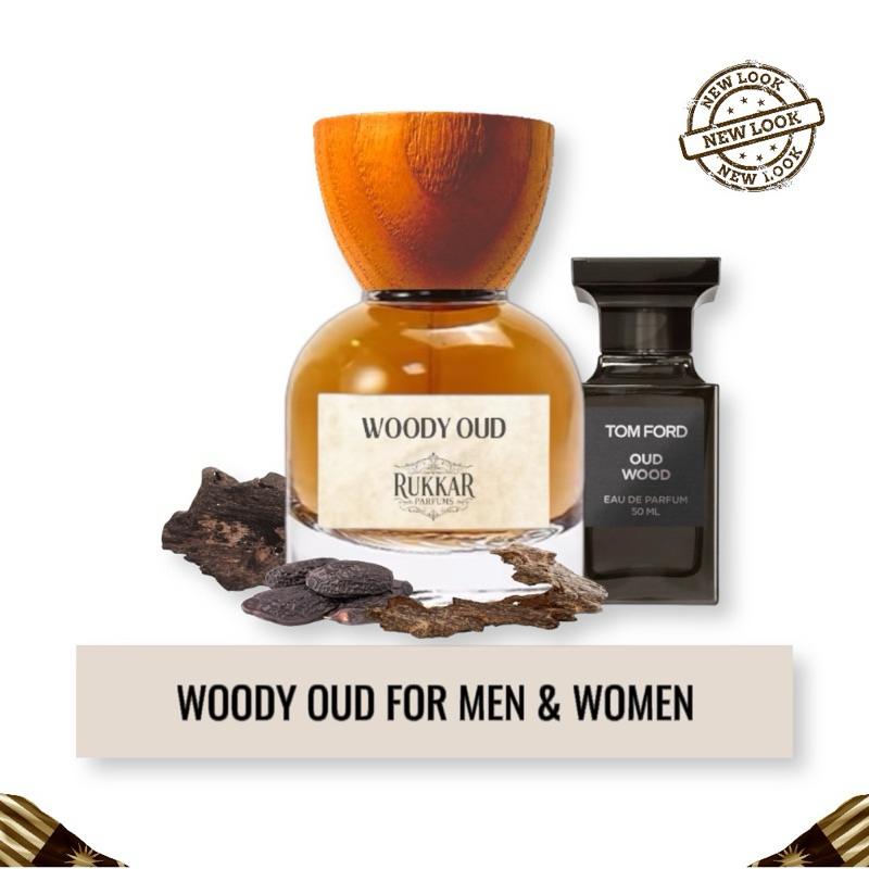 Rukkar Perfume WOODY OUD - Perfume Lelaki dan Wanita, Aroma Unisex yang ...