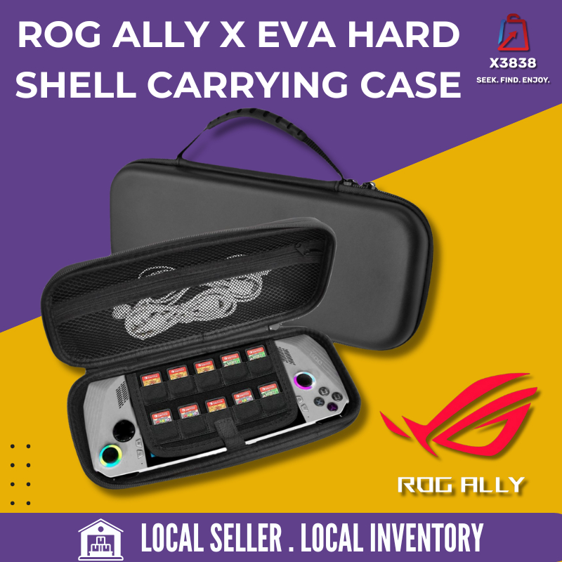 ROG Ally X EVA Hard Shell Carrying Case – Shockproof, Durable, Travel ...