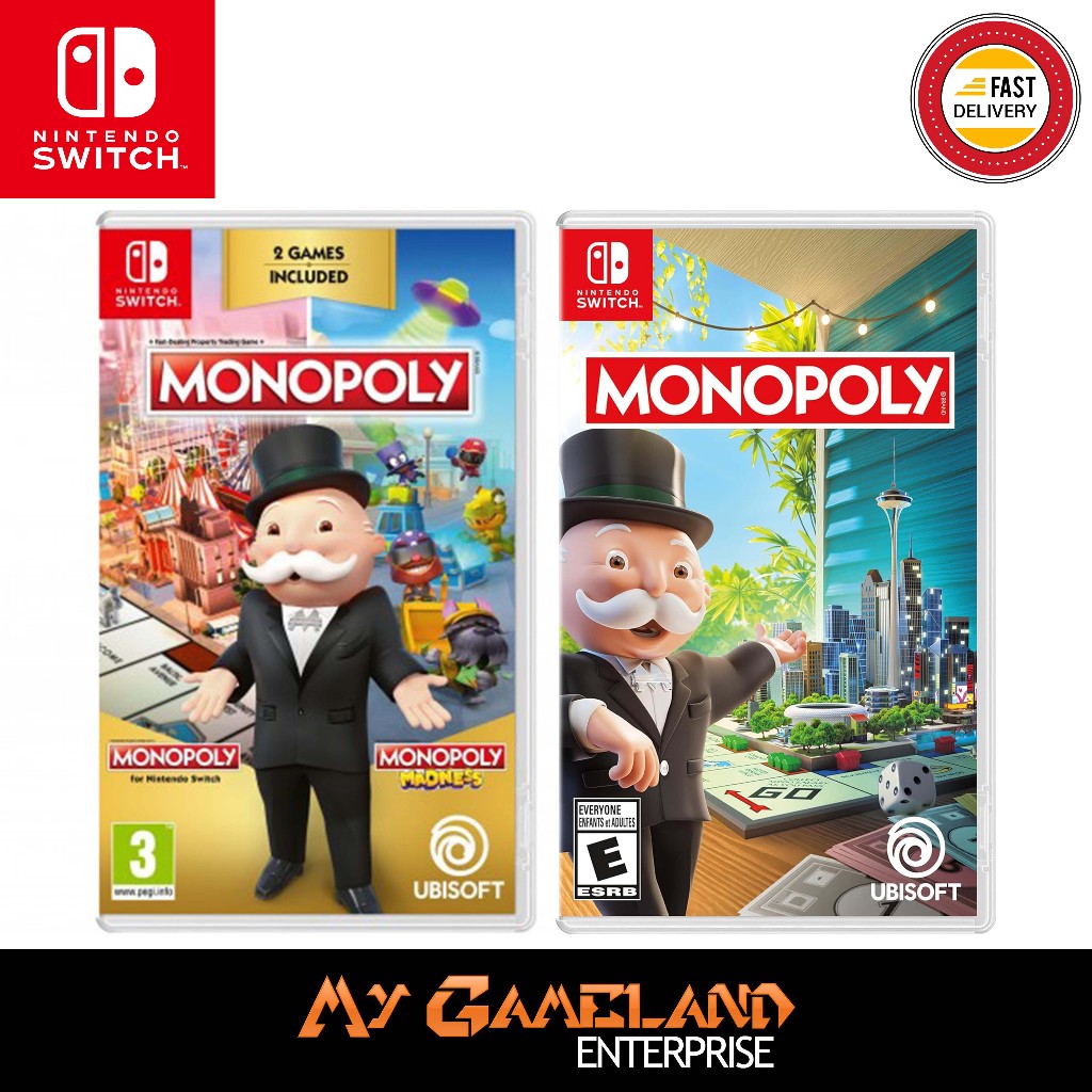 Nintendo Switch Monopoly 2024 / Monopoly Madness (Asia/EU)(English ...