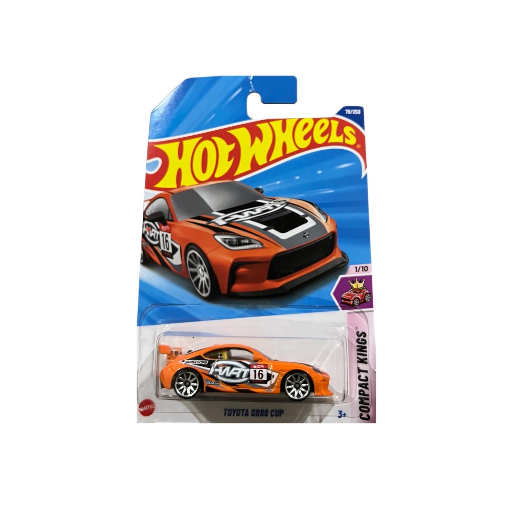 ORIGINAL MATTEL HOTHWEELS/ MAINLINE TOYOTA GR86 CUP ORANGE JDM | Shopee ...