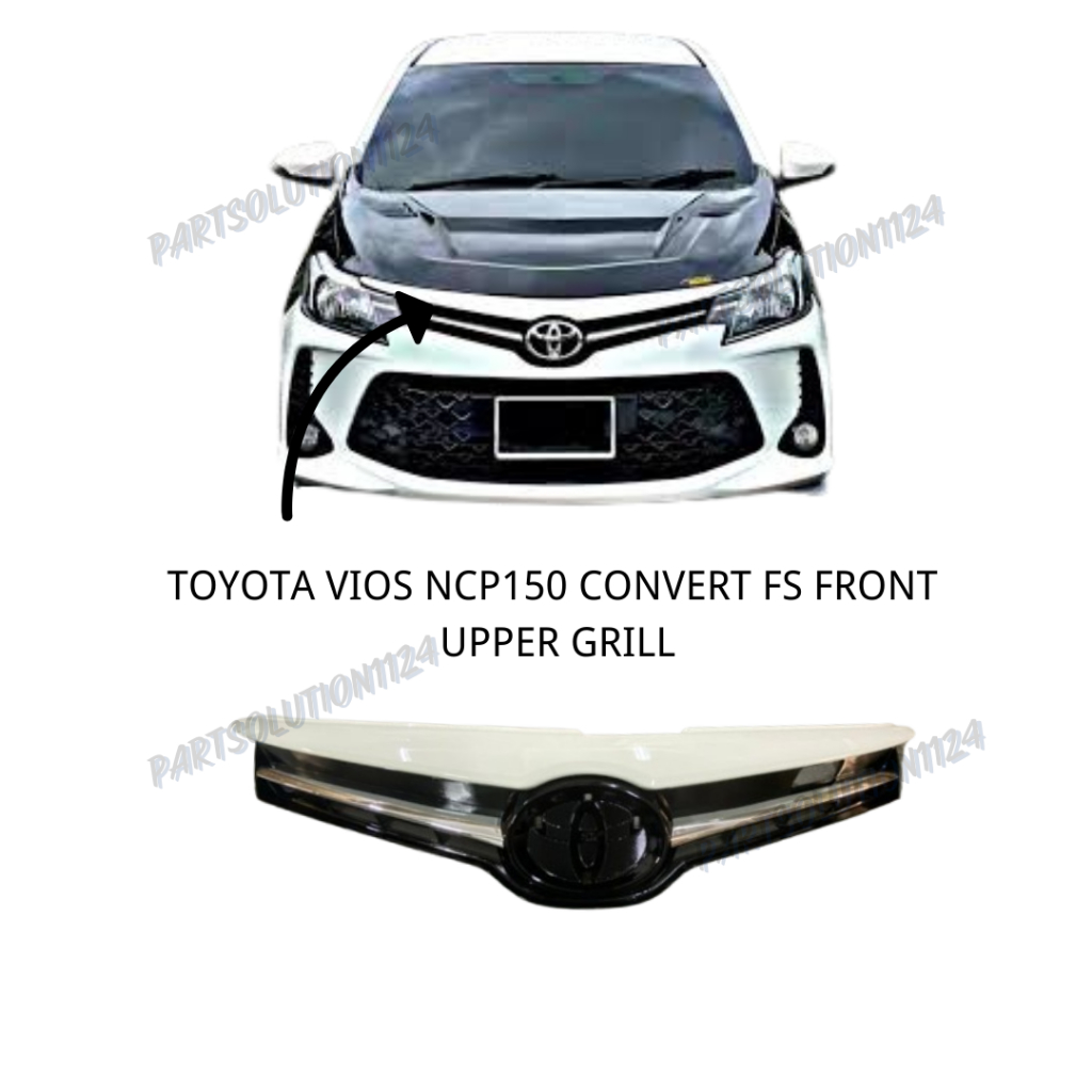 TOYOTA VIOS NCP150 CONVERT FS THAI SPEC BUMPER KIT | Shopee Malaysia