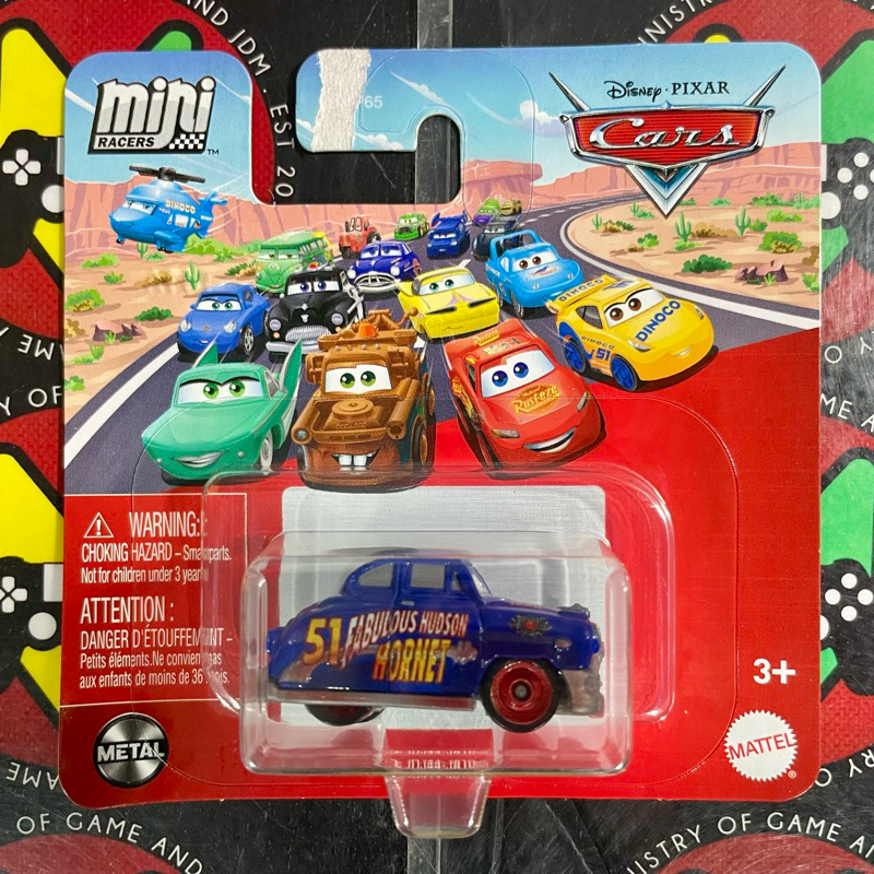 Mini Racers Disney Pixar Cars Fabulous Hudson Hornet | Shopee Malaysia