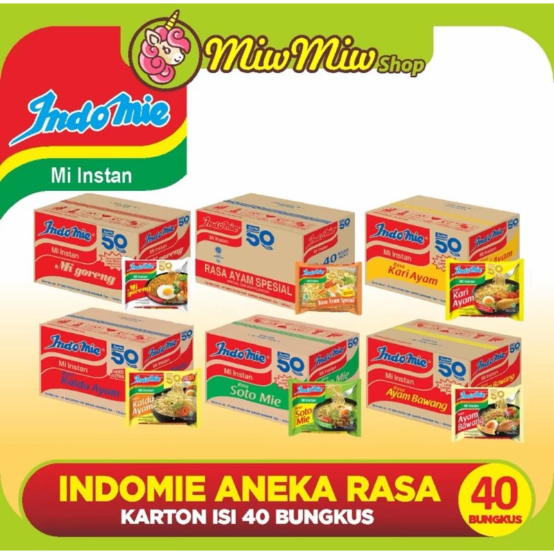 Maggie mie sedaap indomie kaldu ayam soto medan carton | Shopee Malaysia