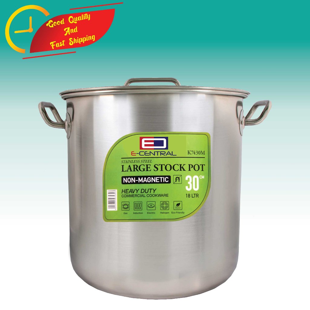 MAS Stainless Steel Stock Pot/ Periuk Tebal /Periuk Sup/ Periuk Besar ...